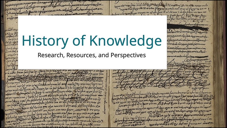 "History of Knowledge" Blog Post : Early Modern Musar : University of ...